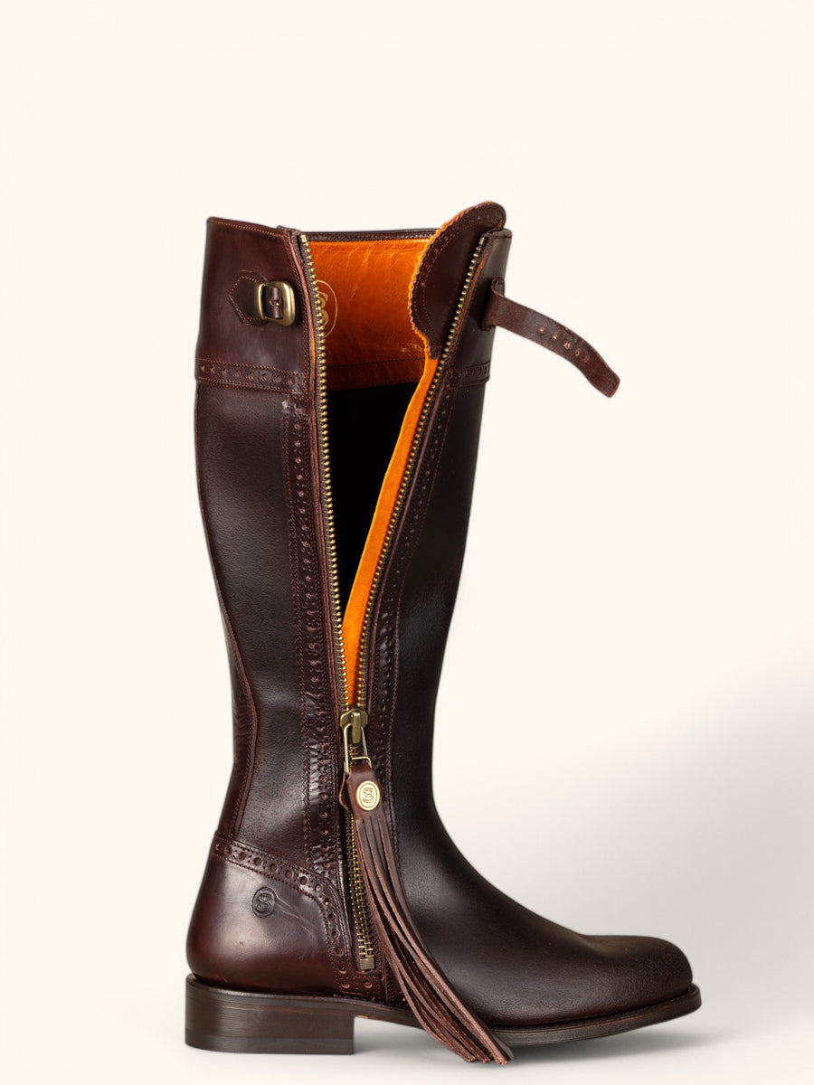 Classic Spanish Boots - Shorter Knee High Boots – The Spanish Boot Company