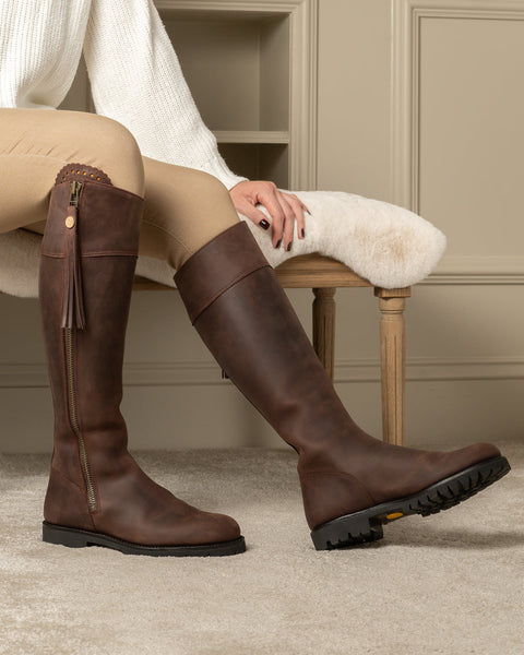 Spanish Riding Boots leather | The Spanish Boot Company